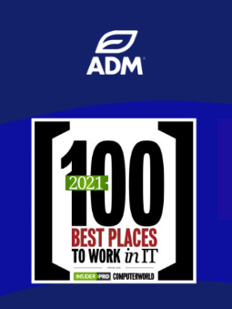 ADM Named to 2021 List of Best Places to Work in IT | ADM